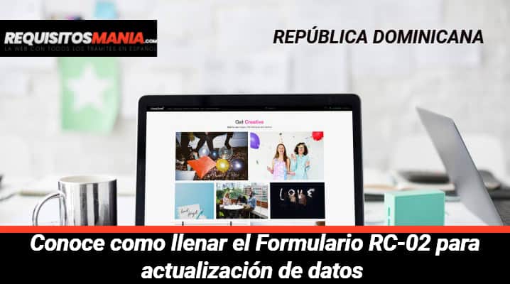Como Llenar el Formulario RC-02 Para Actualización de Datos 【2026